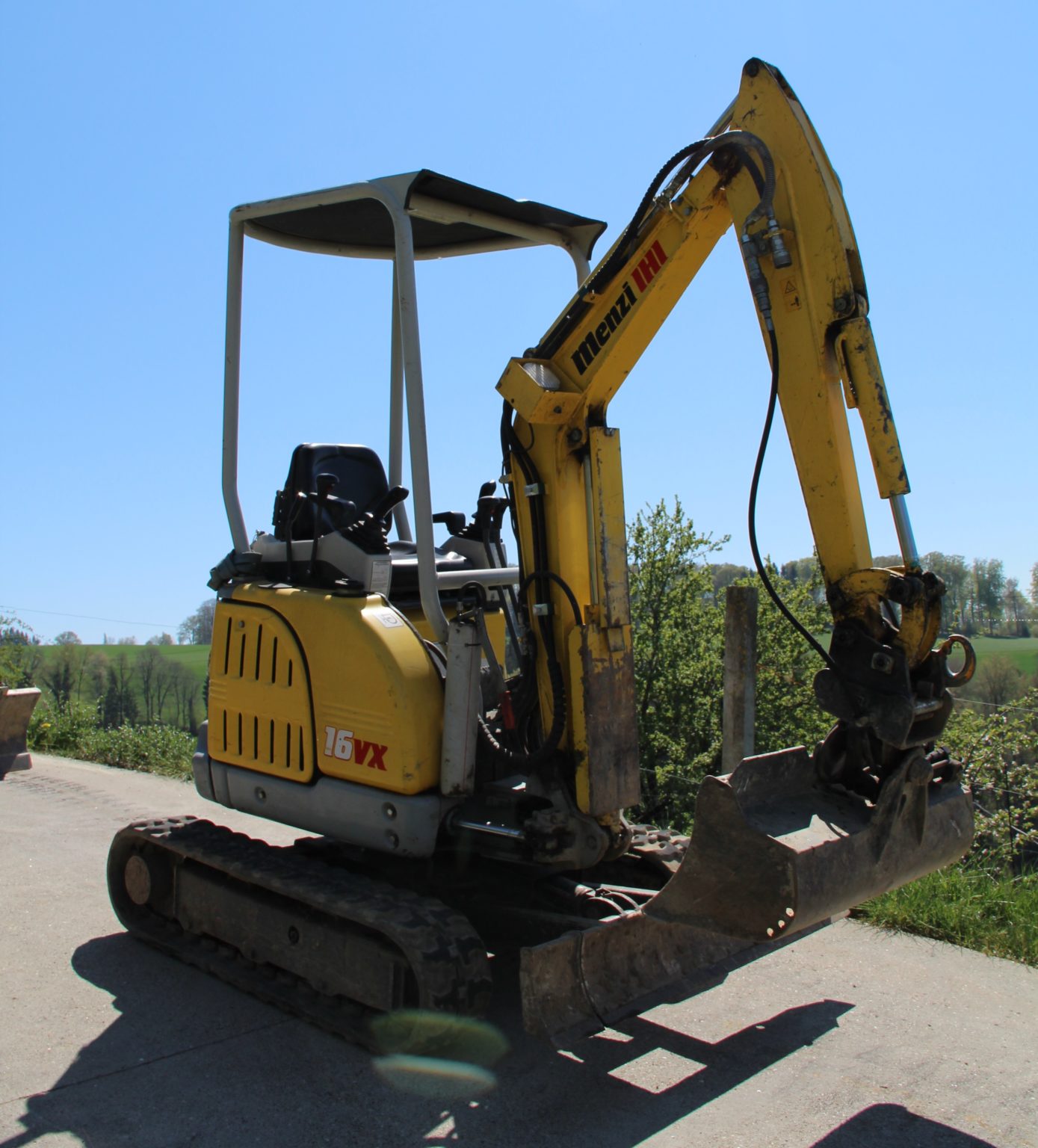 Raupenbbagger Menzi IHI 16VX – marti schreitbagger