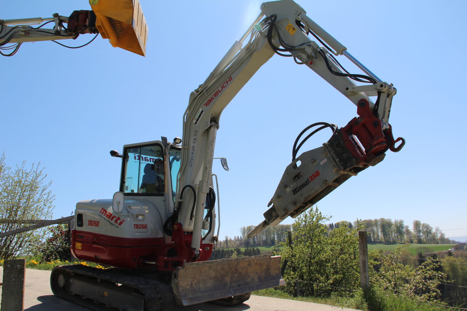 Raupenbagger Takeuchi TB 260 – marti schreitbagger